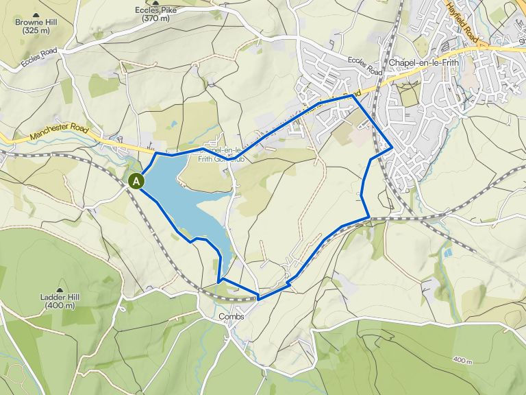 Loop del bacino di Combs via Chapel-en-le-Firth - Parco nazionale del ...
