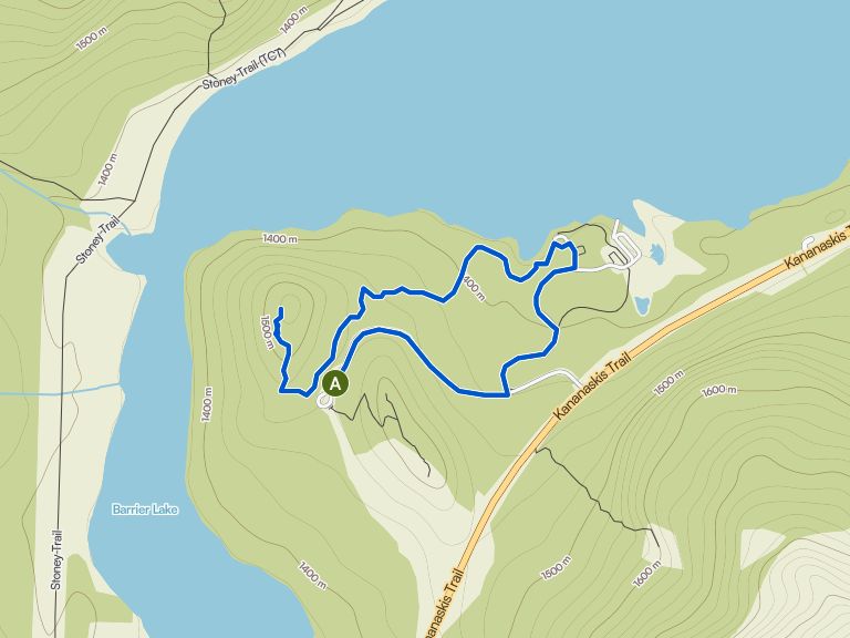 Barrier Lake Day Use Area — Bow Valley Provincial Park | Wanderung | Komoot